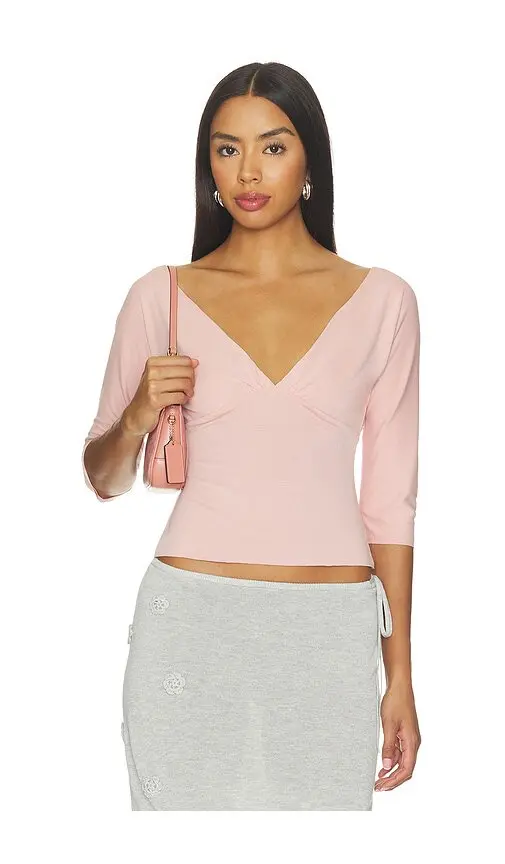 With Jéan Lana Top - Pink