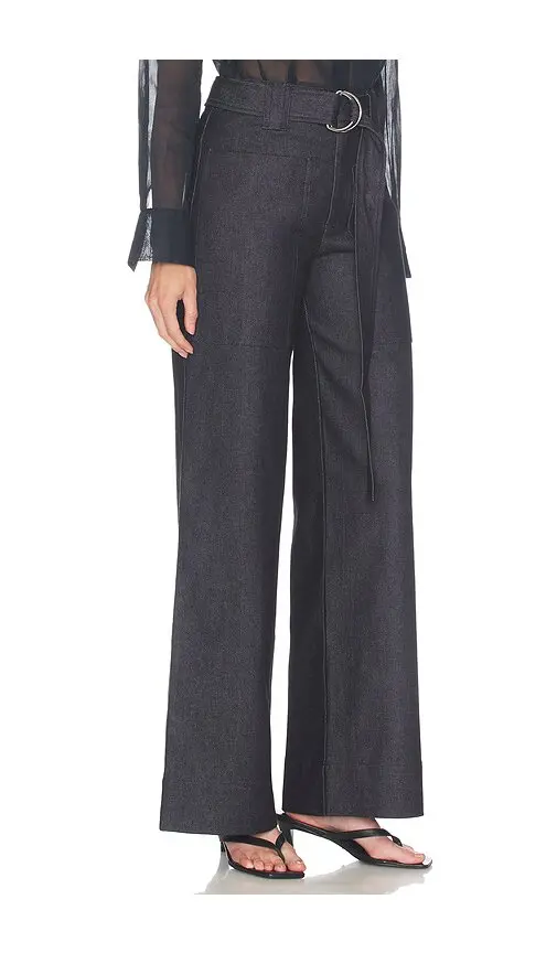 Proenza Schouler White Label Lina Pant In Navy