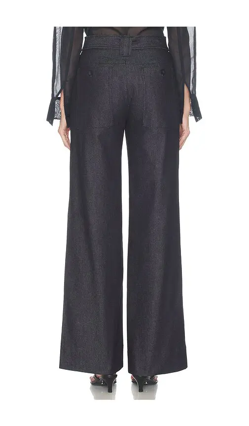 Proenza Schouler White Label Lina Pant In Navy