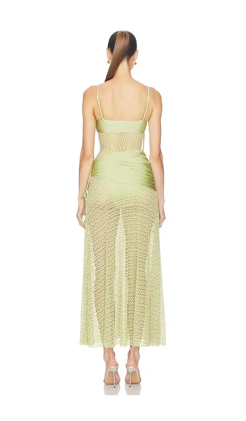 PatBO Petal Long Dress