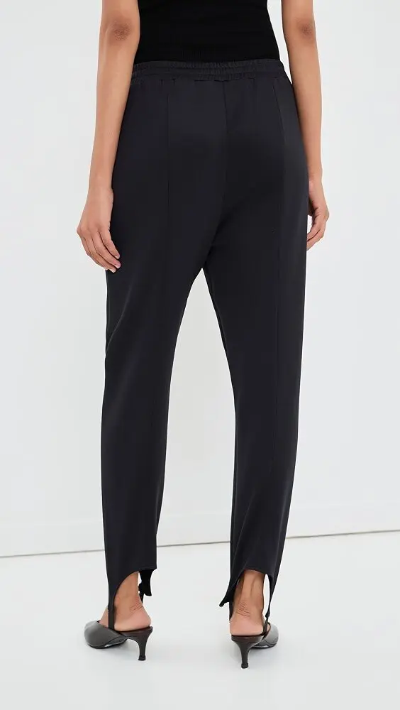 Tibi Active Knit Sporty Stirrup Pants