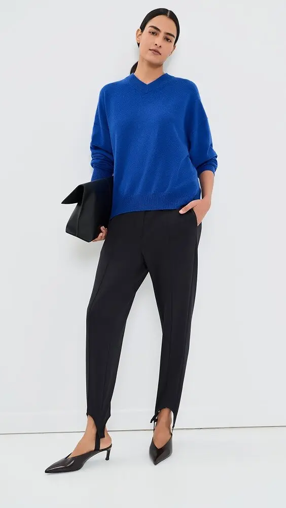 Tibi Active Knit Sporty Stirrup Pants