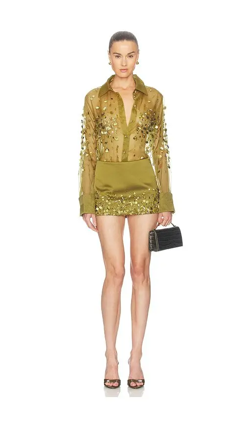 Retrofete Quilly Embroidered Blouse