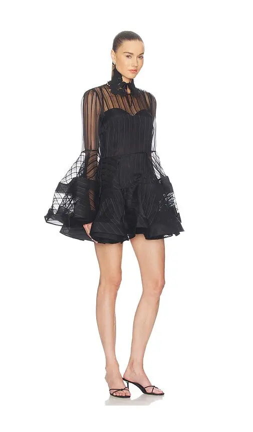 Zimmermann Valiant Lantern Mini Dress