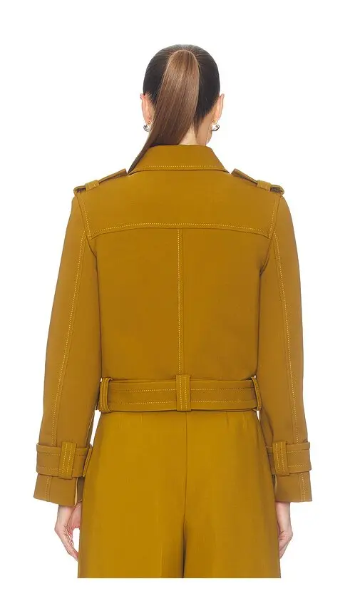 Zimmermann Valiant Cropped Utility Jacket