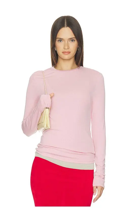 ELODIE THE LABEL Lou Long Sleeve Tee