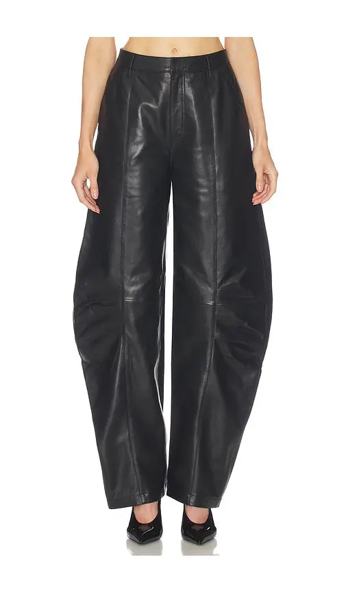 ROTATE BY BIRGER CHRISTENSEN Leather Cargo Pants