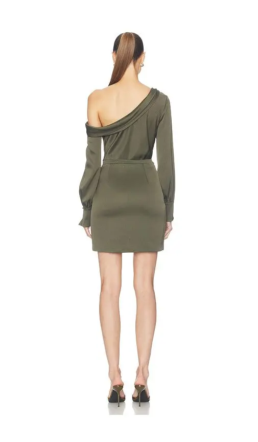 Simkhai Cameron Dress In Olive