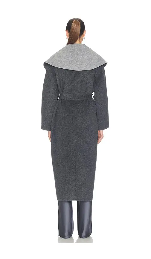 Simkhai Allura Reversible Belted Coat