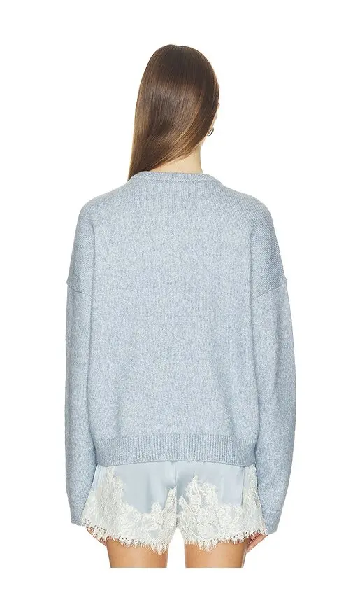 Show Me Your Mumu Foster Cardigan In Blue