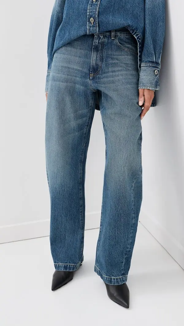 Attico Long Jeans