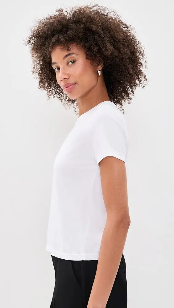 L'Agence Aileen Crew Neck Tee