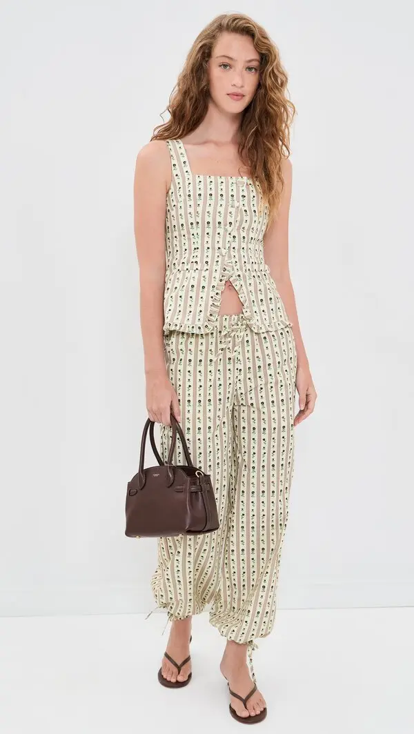 HOUSE OF SUNNY Vintage Rose Balloon Pants