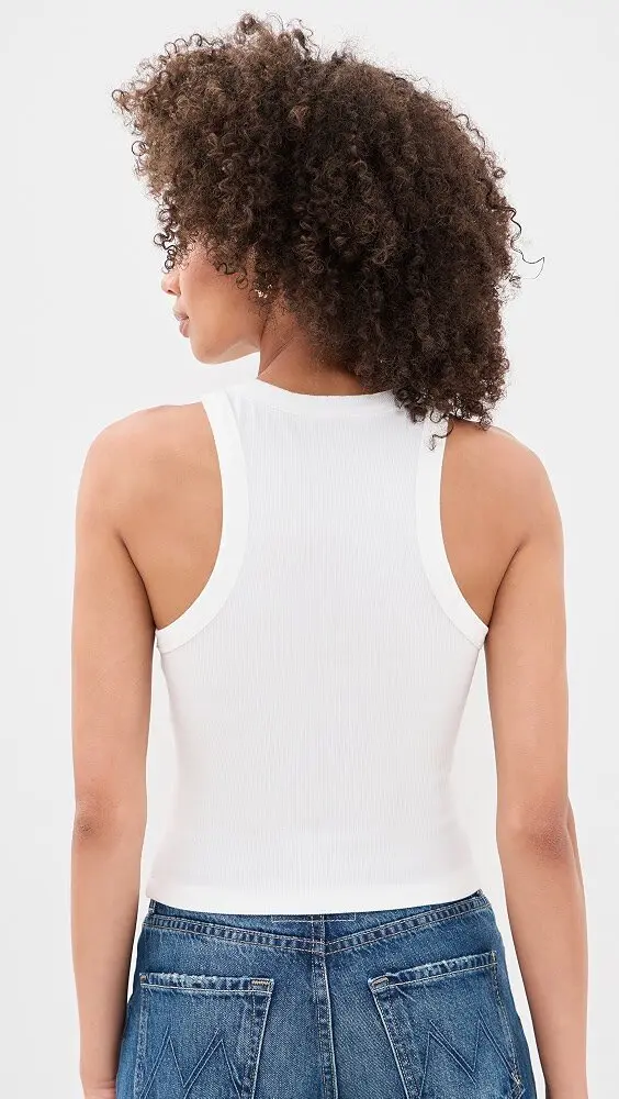 Marine Layer Lexi Rib Sun-in Crop Tank Top