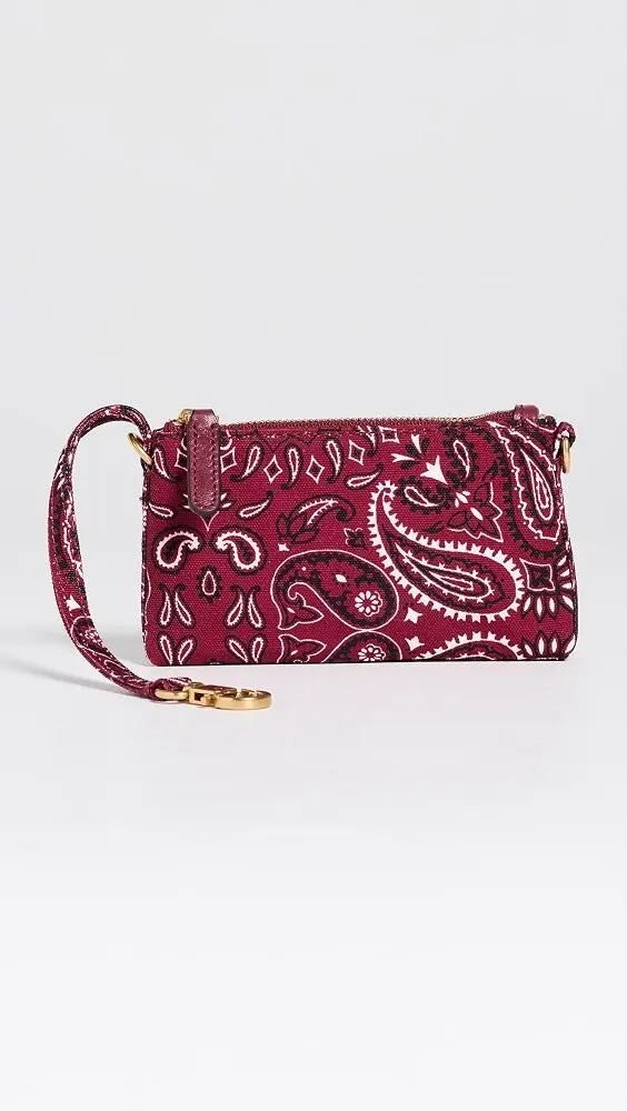 Madewell Bandana Mini Pouch Keychain