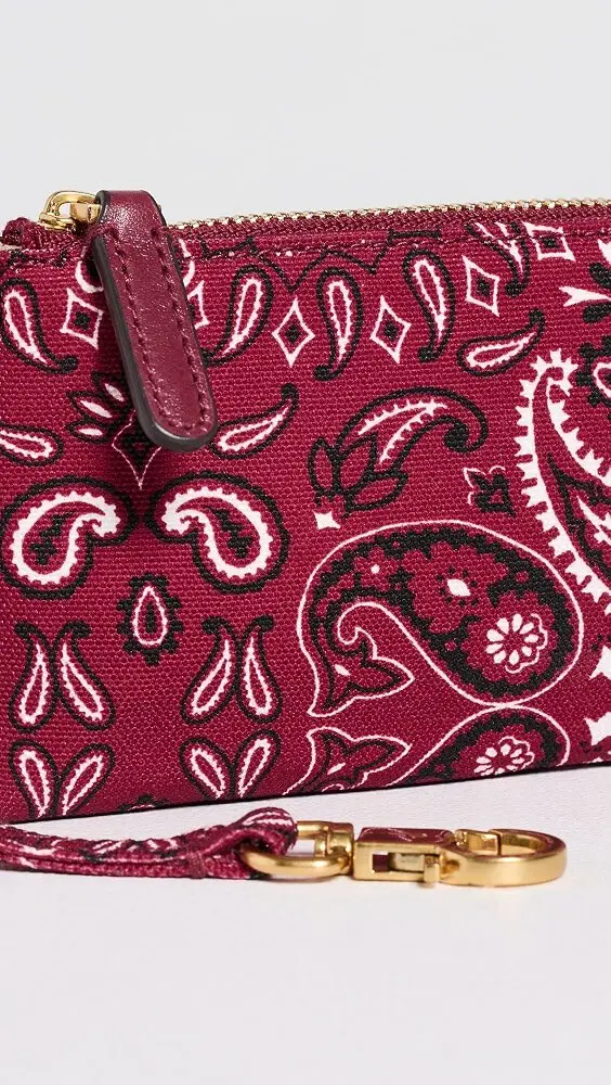 Madewell Bandana Mini Pouch Keychain