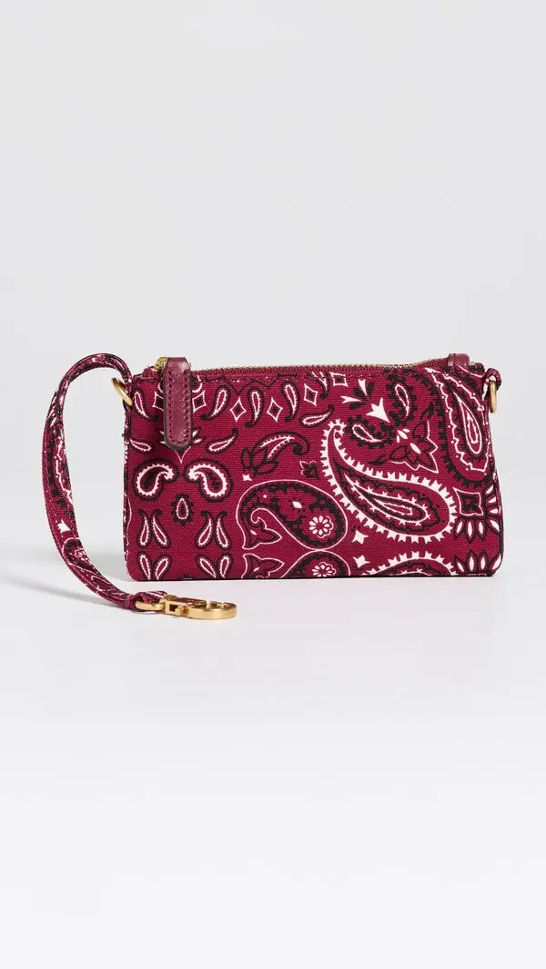 Madewell Bandana Mini Pouch Keychain