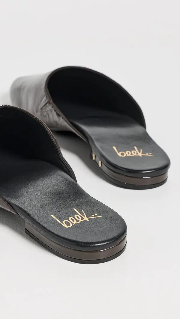 Beek Blackbird Mules - Coffee