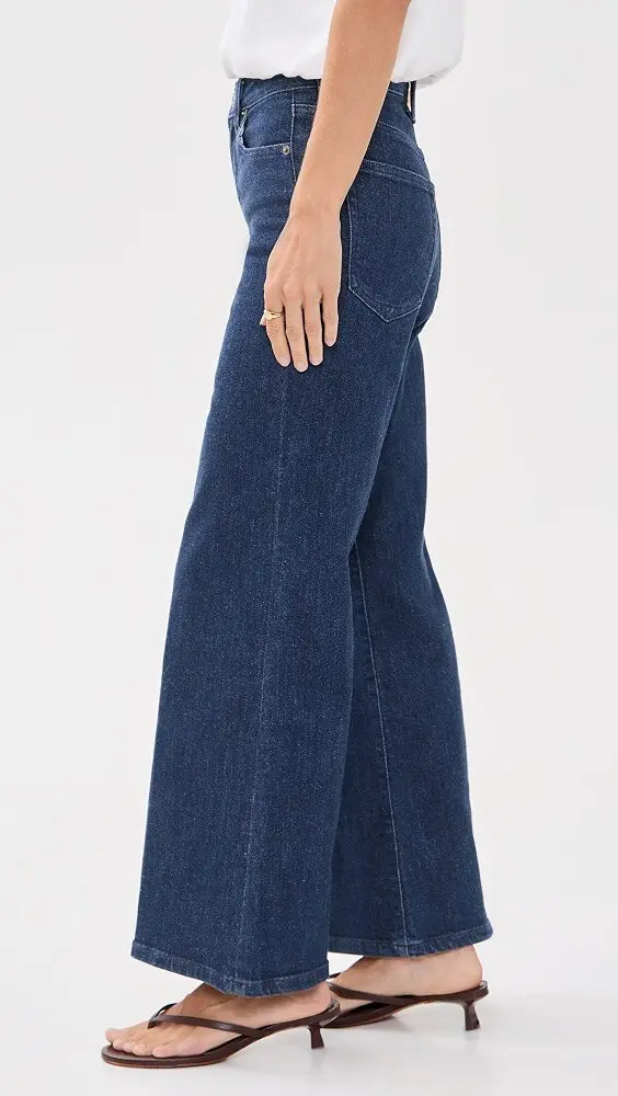 Good American Good Petite Palazzo Jeans