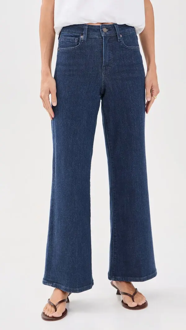 Good American Petite Palazzo Jeans - Indigo1153