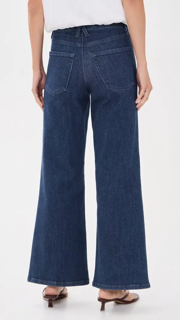 Good American Petite Palazzo Jeans - Indigo1153