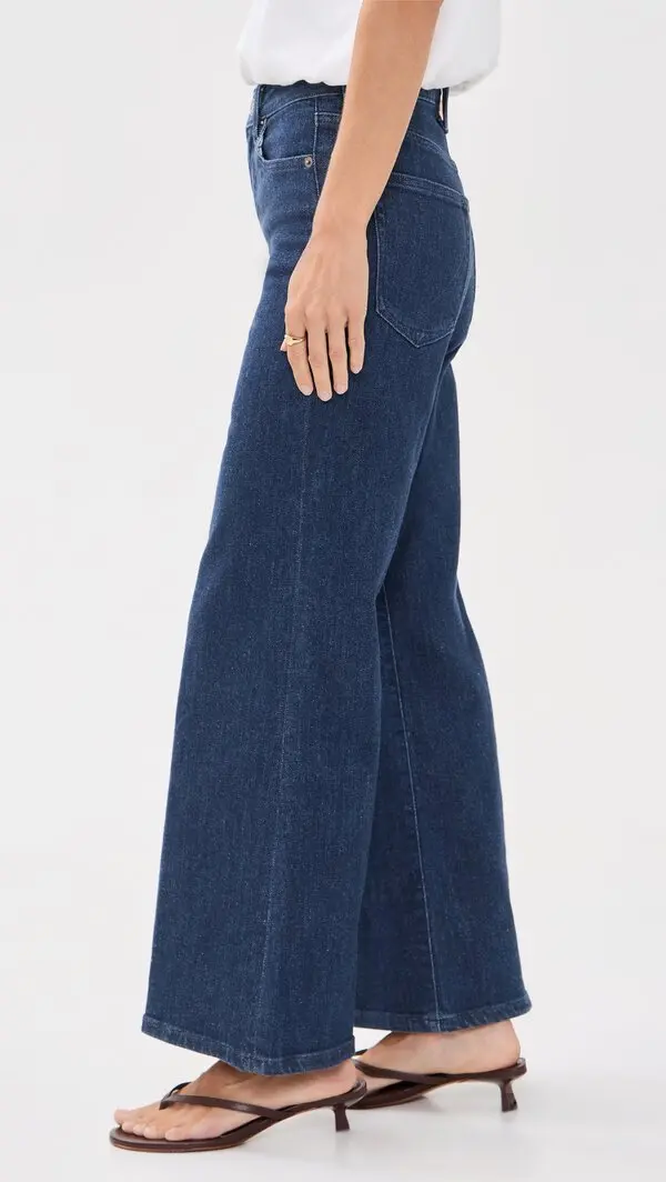 Good American Petite Palazzo Jeans - Indigo1153
