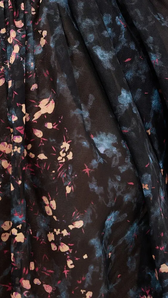Ulla Johnson Elise Short Sleeve Silk Blouse