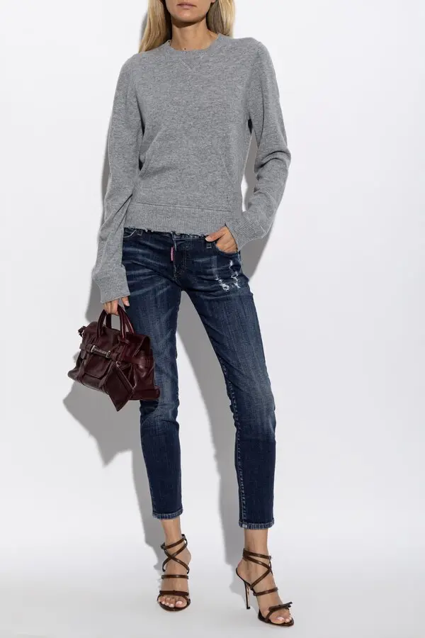 Dsquared2 Sweater With Pocket - Grey