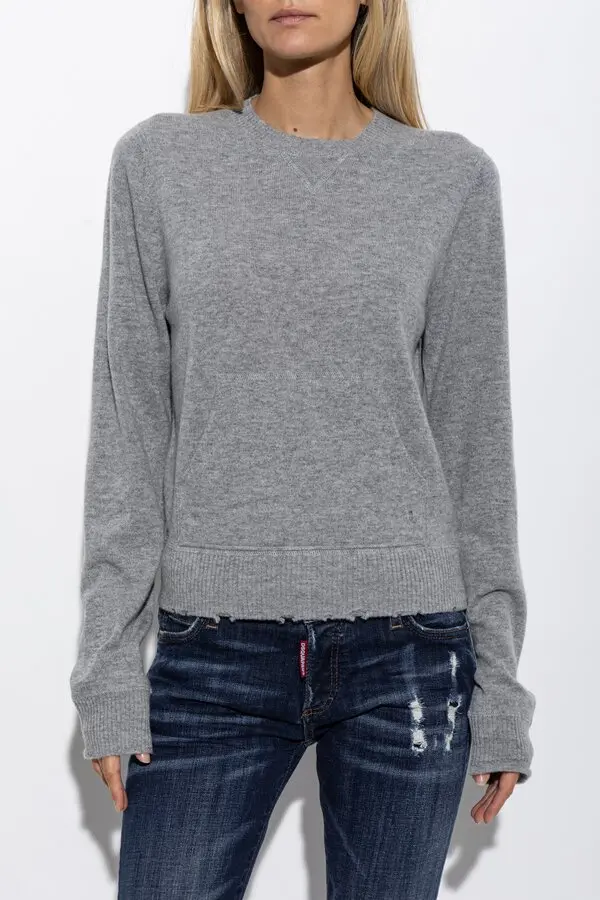 Dsquared2 Sweater With Pocket - Grey