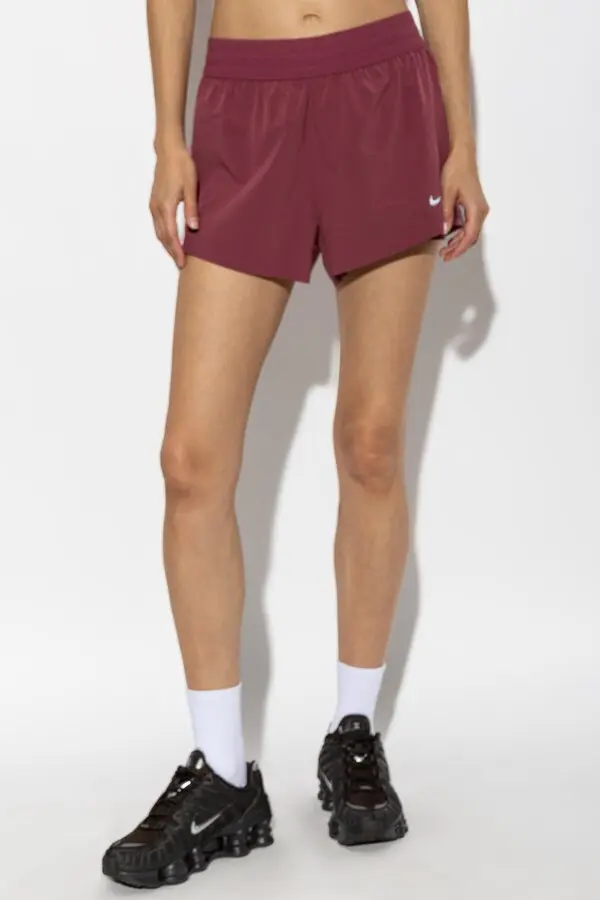 Nike Logo Technical Fabric Shorts