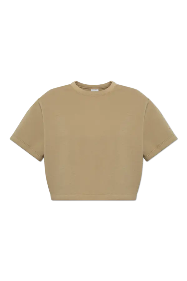 Nike Oversized T-shirt With Dropped Shoulders - Beige