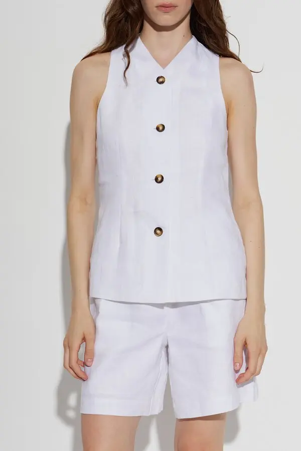 Posse Dakota" Linen Waistcoat