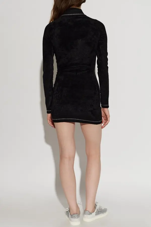 Amiri Polo Dress With Logo