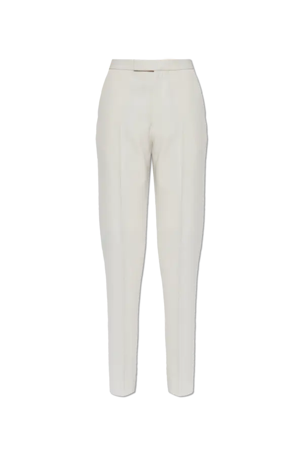 MAISON MARGIELA Wool Pleated Trousers