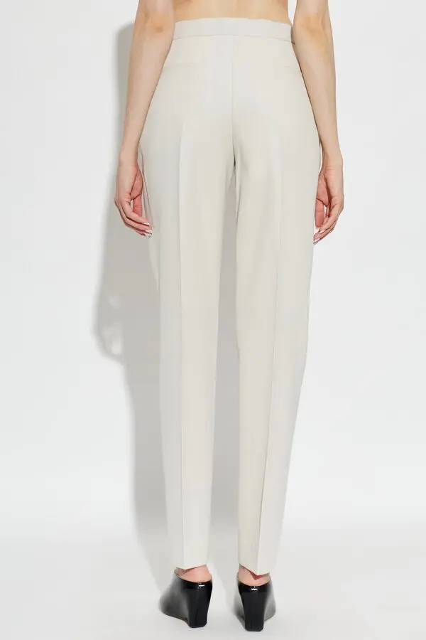 MAISON MARGIELA Wool Pleated Trousers