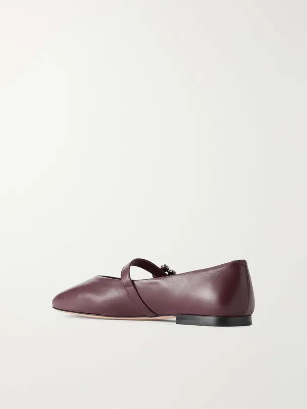 ROGER VIVIER Efflorescence 10 Crystal-embellished Ballet Flats
