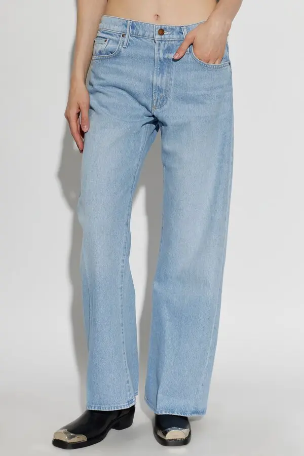 MOTHER The Whip Skimp Jeans - Blue