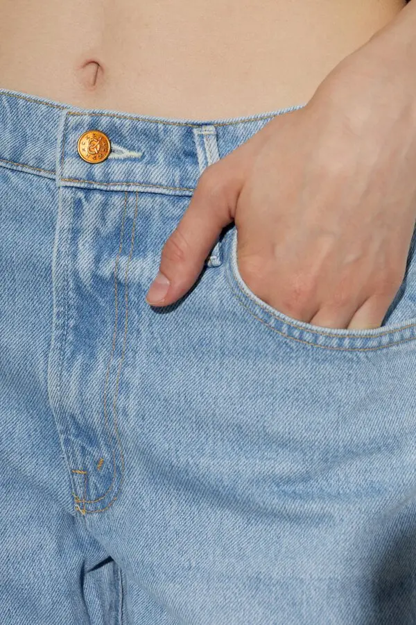 MOTHER The Whip Skimp Jeans - Blue