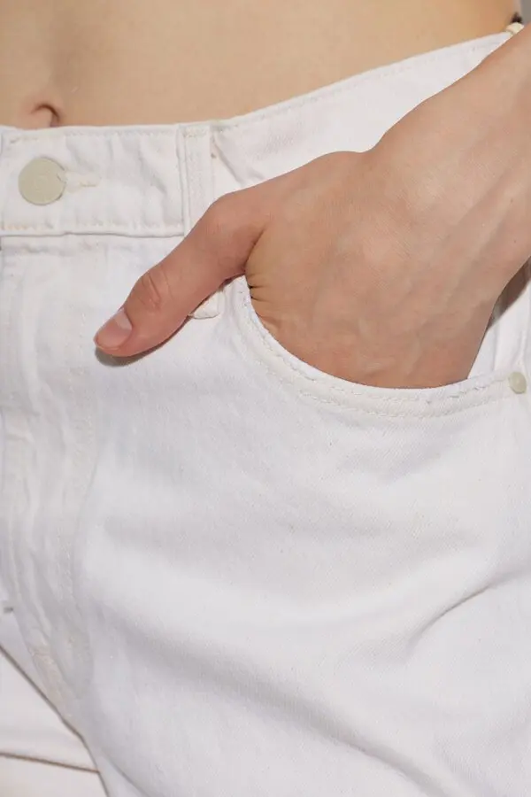 MOTHER The Dodger Skimp Jeans - Cream