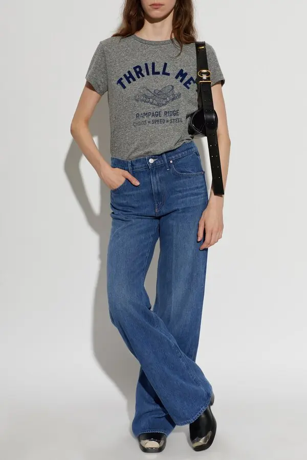 MOTHER Boxy Goodie Goodie’ T-shirt With Print