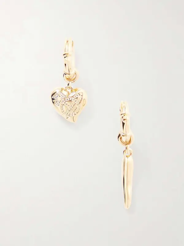 VIVIENNE WESTWOOD Della -plated Earrings
