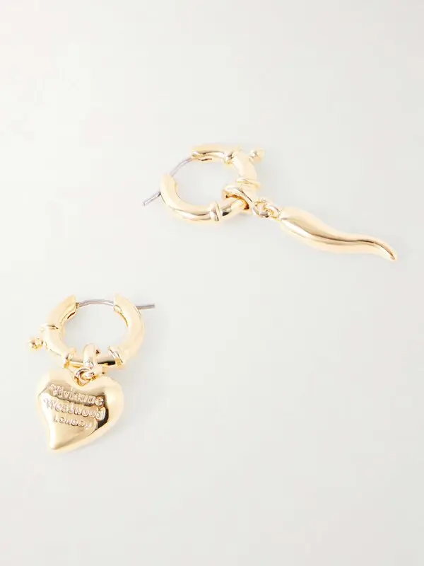 VIVIENNE WESTWOOD Della -plated Earrings