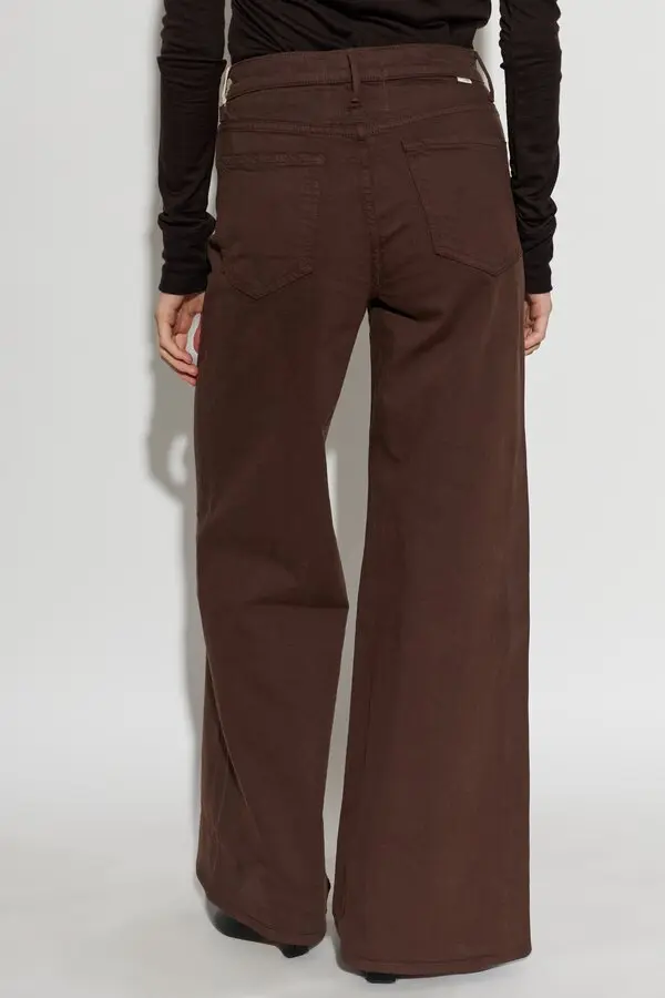 MOTHER The Undercover Sneak Jeans - Brown