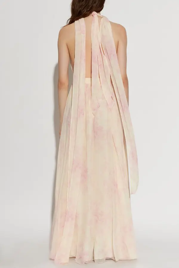 LoveShackFancy Silk Dress ‘lilah - Yellow