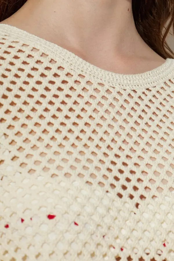 Posse Cotton Dress ‘saskia - Cream