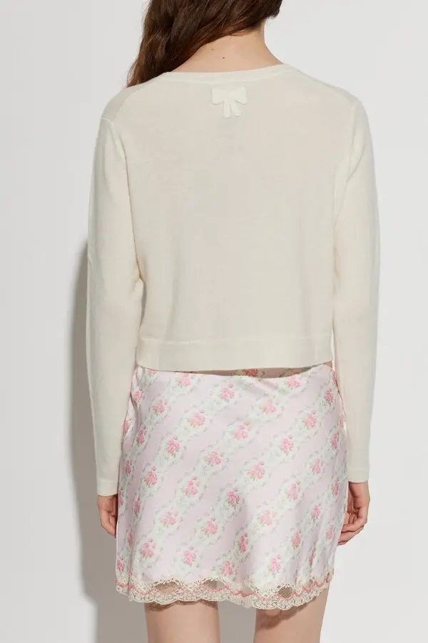 LoveShackFancy Cashmere Cardigan ‘cameyrn