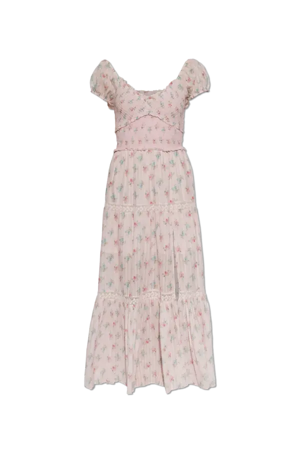 LoveShackFancy Cotton Dress ‘amandla - Pink
