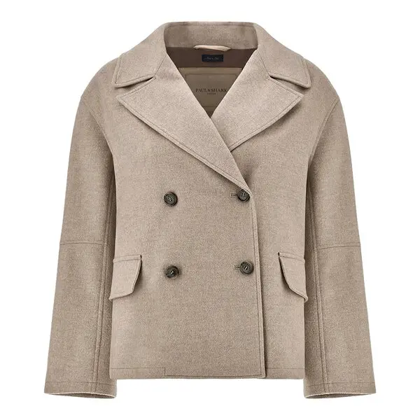 Paul & Shark Peacoat In Cashmere