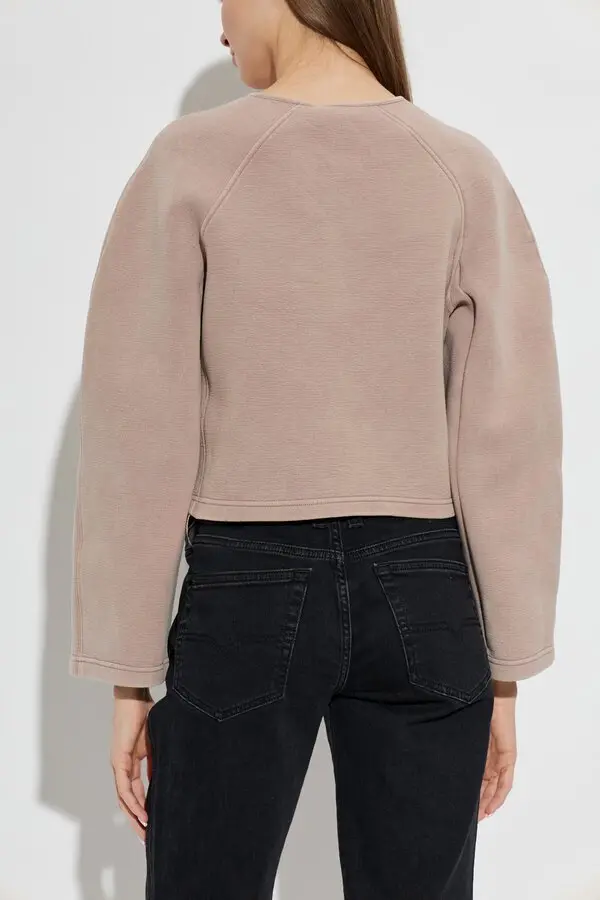 DIESEL® Cotton 'g-hava' Jacket With Embroidered Logo