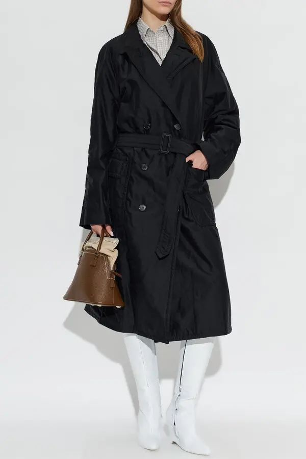 MAISON MARGIELA Double-breasted Wool Coat